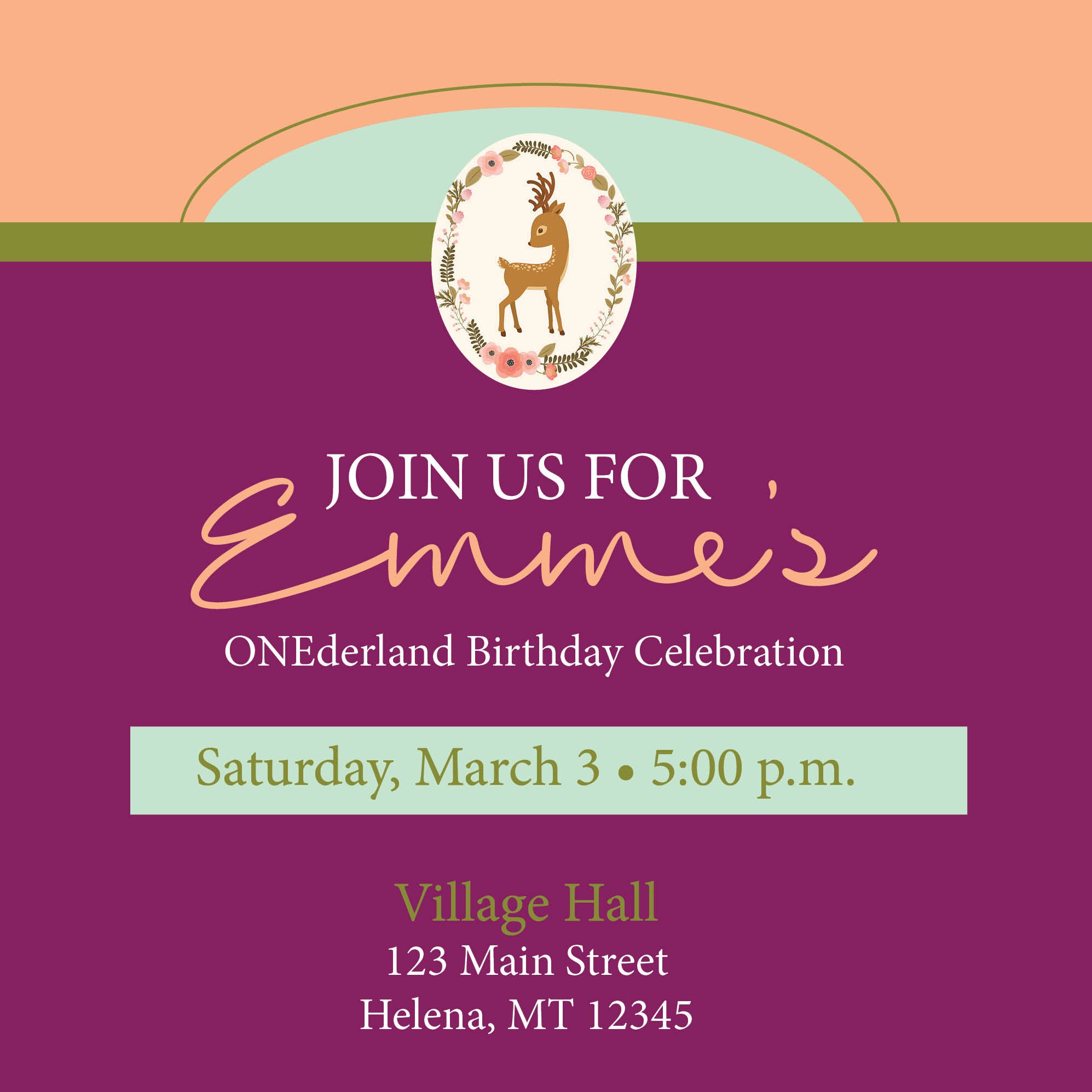 Onederland -Shindig Party Box – A Bash In A Box